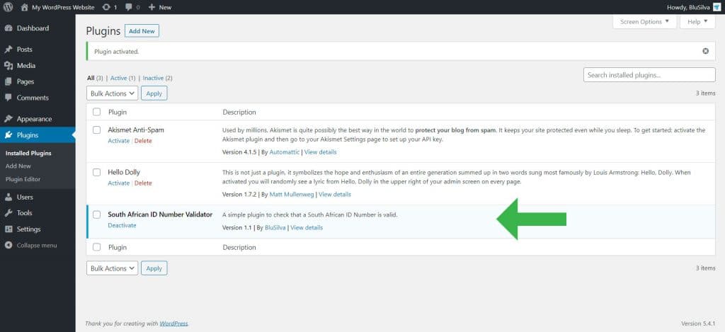 How to Install a WordPress Plugin Easily - Code Block